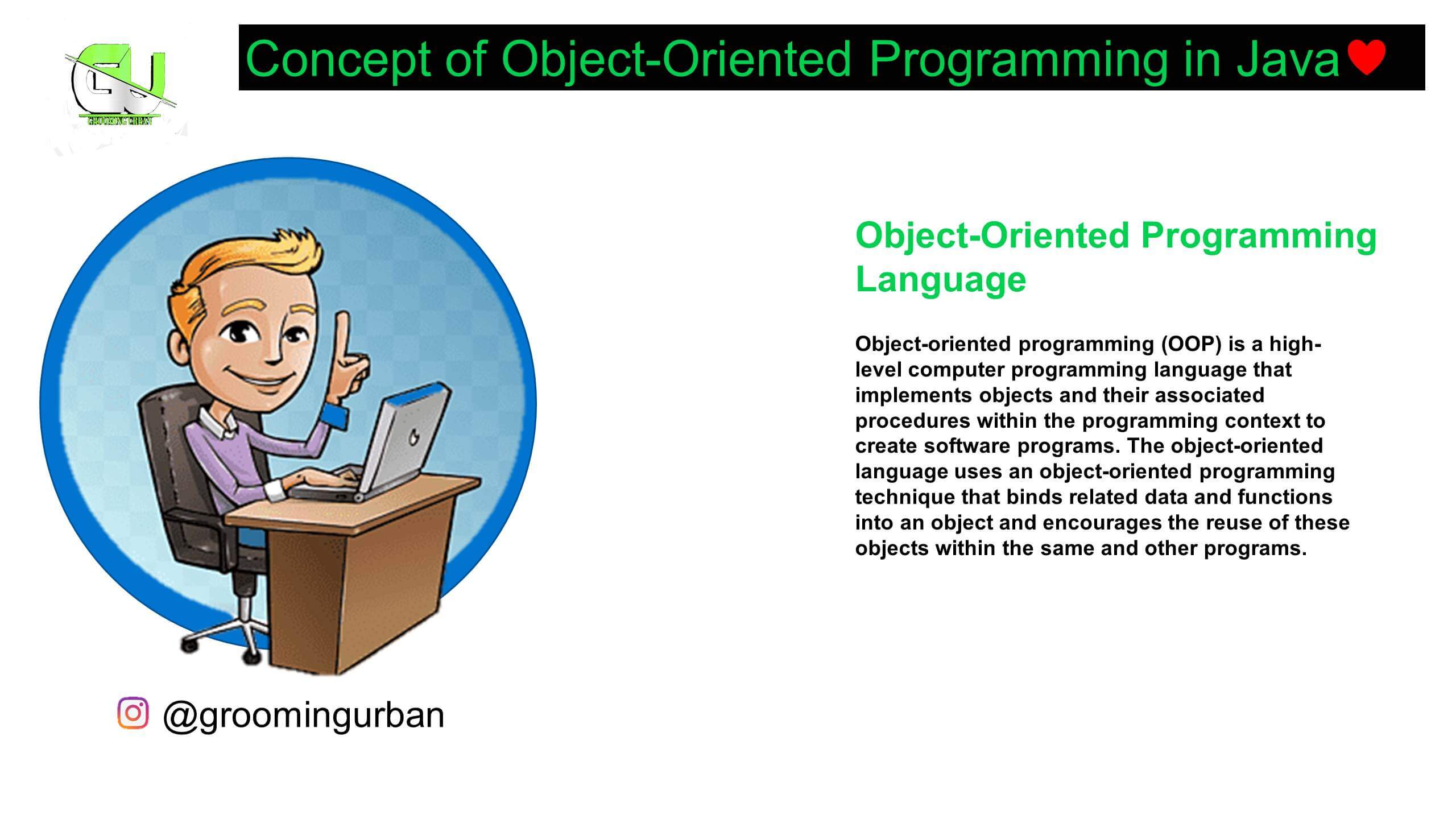 Concept Of Object Oriented Programming In Java Grooming Urban